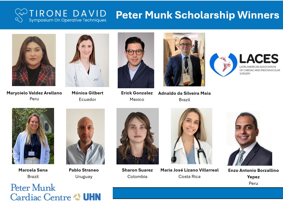 Winners of the Peter Munk Cardiac Centre / LACES Scholarship | LACES ...